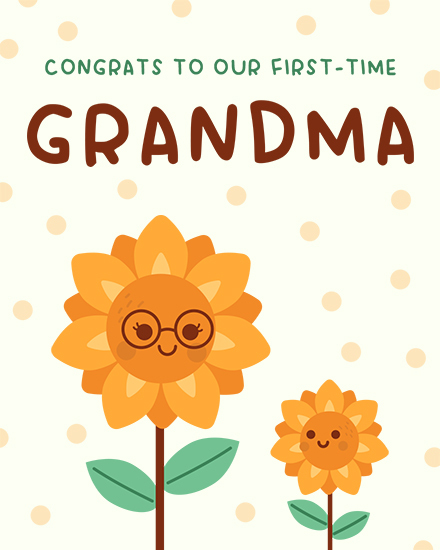 Congratulations New Grandma