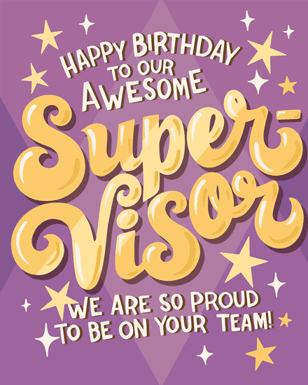 Happy Birthday Supervisor Quotes